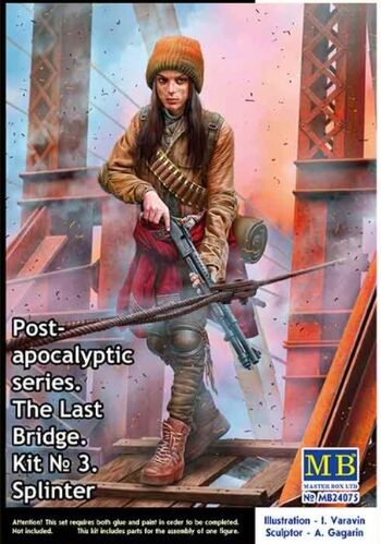 Master Box 24075 Post-apocalyptic series. The Last Bridge. Kit No 3. Splinter