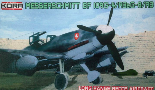 Kora Models KPK7226 Messerschmitt Bf-109G-4/R-3&G-6/R-3 "Long range recce"