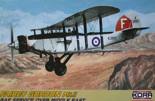 Kora Models KPK72130 Fairey Gordon Mk.II RAF Service over Middle East