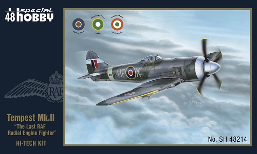Special Hobby 48214 Tempest Mk.II "The Last RAF Radial Engine Fighter" Hi-Tech Kit