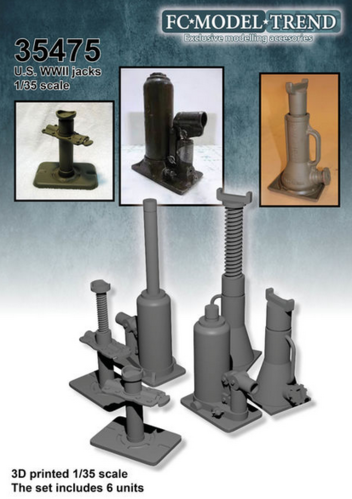 FC ModelTrend 35475 Hydraulic jacks USA WWII