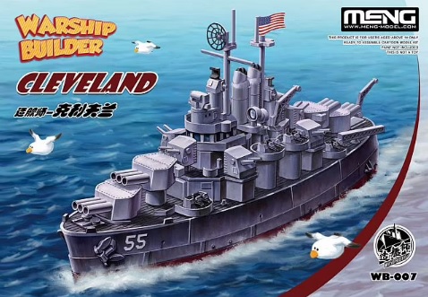 Meng Model WB007 Warship Builder Cleveland