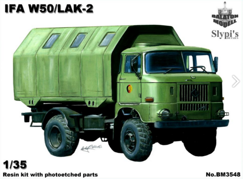 Balaton Modell BM3548 IFA W50 with LAK-2 shelter