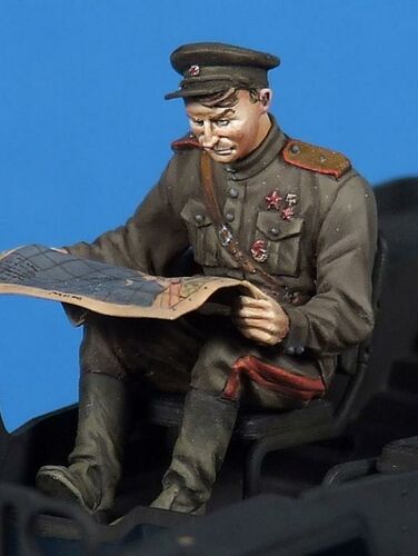 The Bodi Miniatures 35023 Soviet general