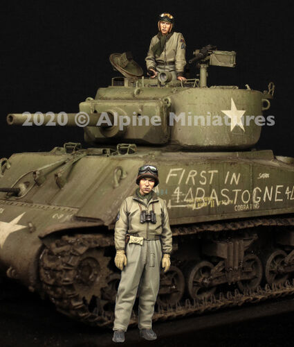 Alpine Miniatures 35286 US Tank Commander Set (2 figures)