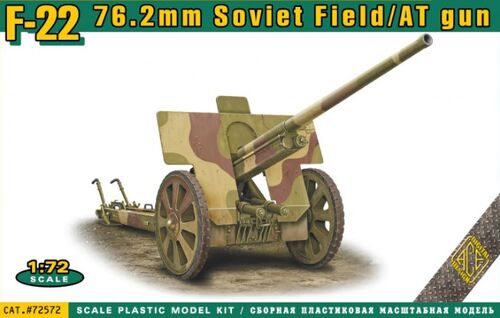 ACE 72572 F-22 76.2mm Soviet Field/AT gun