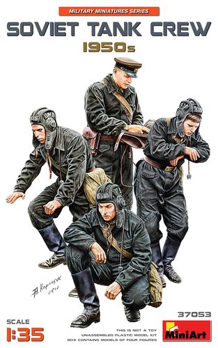 MiniArt 37053 Soviet Tank Crew 1950s