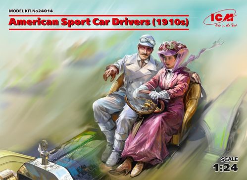 ICM 24014 American Sport Car Drivers (1910s) (2 figures)