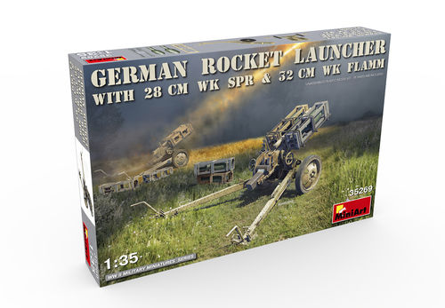 MiniArt 35269 German Rocket Launcher with 28 CM WK SPR & 32 CM WK FLAMM
