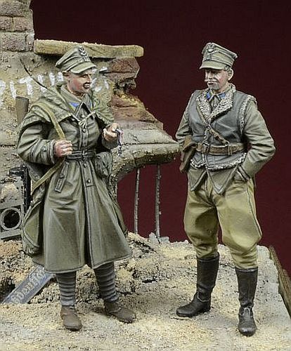 D-DAY miniature studio 35048 Polish LWP Soldiers, Berlin 1945