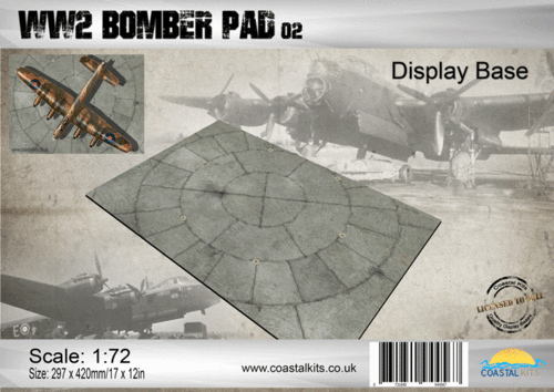Coastal kits S372-72 1:72 WW2 Bomber Pad 02 420 x 297mm