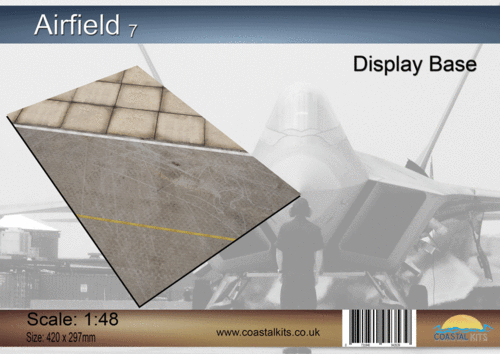 Coastal kits S340-48 1:48 Airfield Display Base 7 420 x 297mm