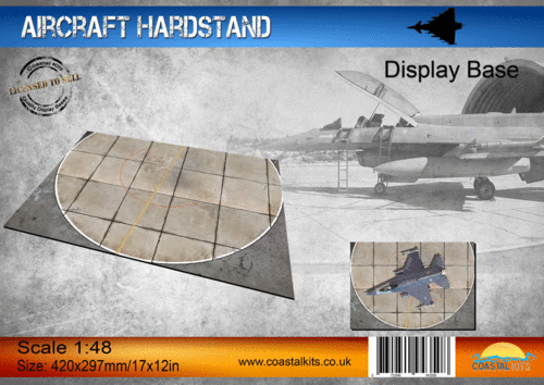 Coastal kits S106-48 Aircraft Hardstand 420 x 297mm
