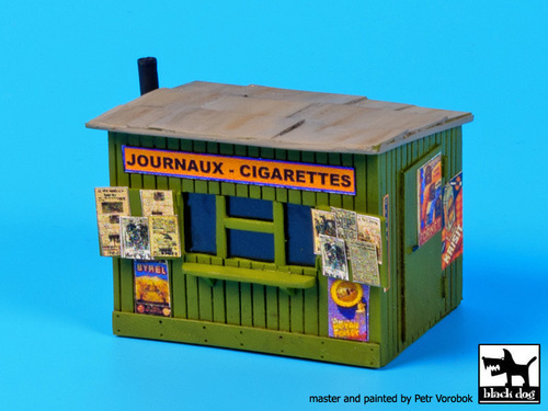 Black Dog D72015 Kiosk- tobacco news paper