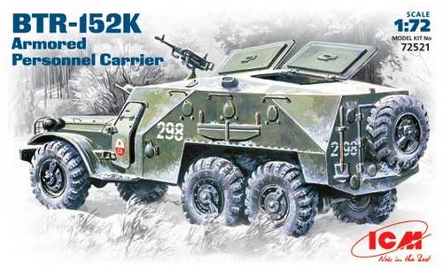 ICM 72521 BTR - 152 K Soviet armored personnel carrier