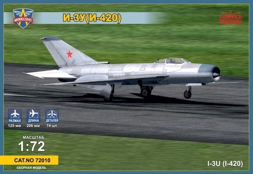 Modelsvit 72010 Mikoyan-Guriewicz MiG I-3U(I-420)
