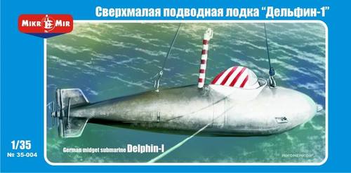 Mikromir 35-004 German Midget Submarine "DOLPHIN"