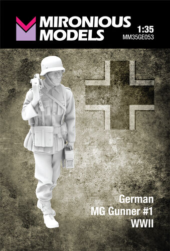 Mironious Models 35GE053 German MG Gunner #1 WWII