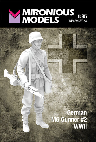 Mironious Models 35GE054 German MG Gunner #2 WWII
