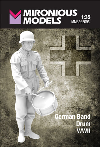 Mironious Models 35GE095 German Band Drum WWII