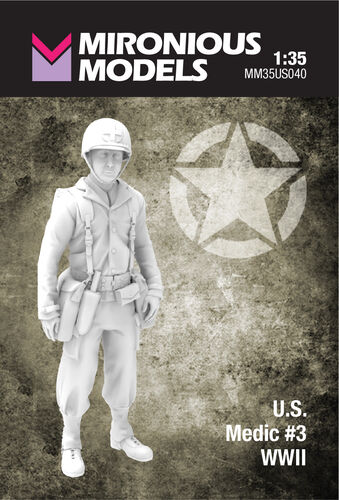 Mironious Models 35US040 U.S. Medic #3 WWII