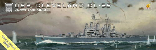 Very Fire 350920DX USS CL-55 Cleveland Deluxe Kit Edition