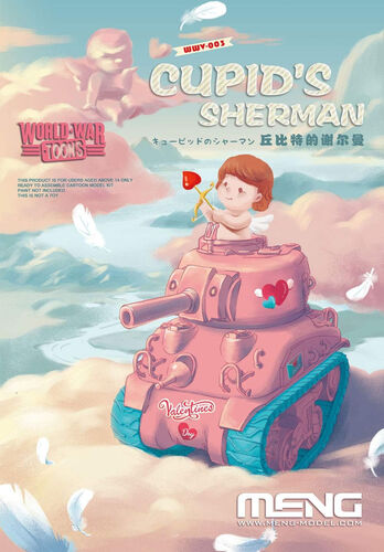 Meng Model WWV003 Cupid's Sherman (World War Toons)