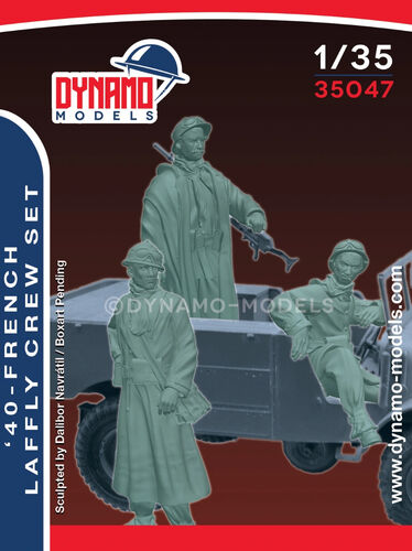 Dynamo-Models 35047 '40 - French Laffly Crew Set