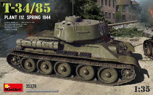 MiniArt 35379 T34/85 Plant 112. Spring 1944