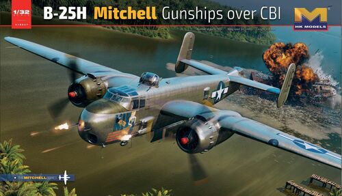 HK Models 01E037 B-25H Mitchell Gunship Over CBI