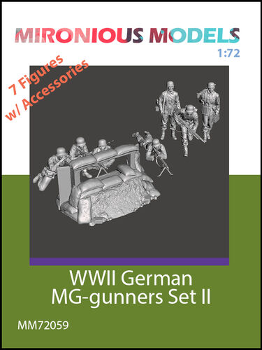 Mironious Models 72059 WWII German MG-gunners Set II