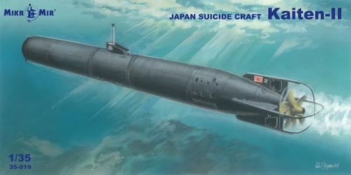Mikromir 35-019 Kaiten-II Japan suicide torpedo