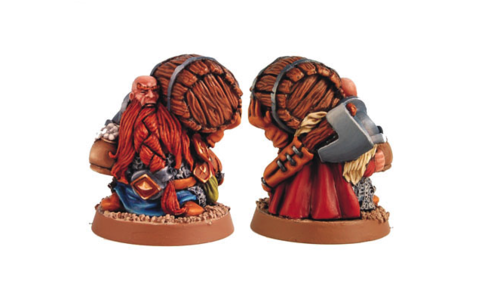 Scibor Monstrous Miniatures 28FM0003 Drunkard Dwarf