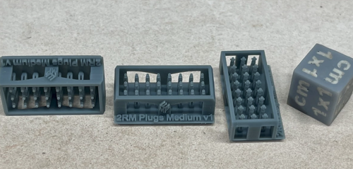EMP3D 35080317 Połączone wtyczki i gniazda 2RM - 30 sztuk