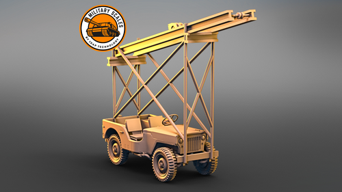IDAP Technology PMI0092B Jeep Willys crane 2