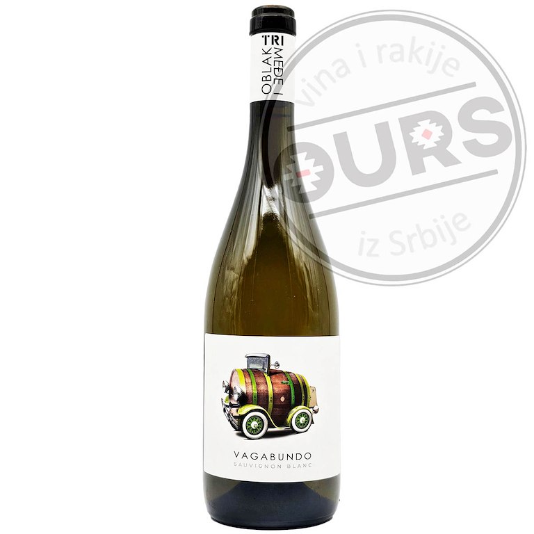 Tri Medje i Oblak Vagabundo beli Sauvignon Blanc 0,75L
