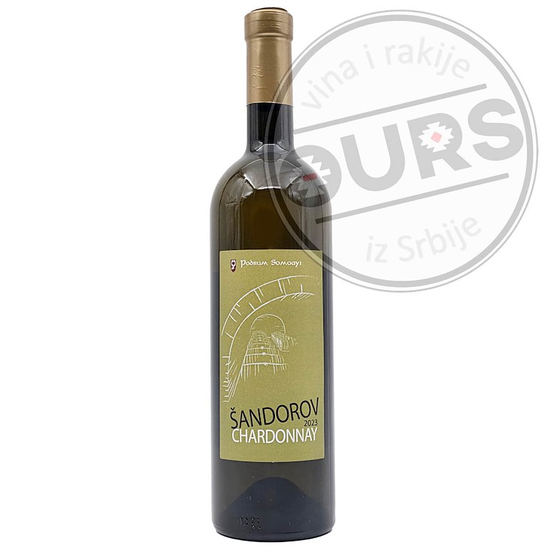 Šomodji Šandorov Chardonnay 0,75L