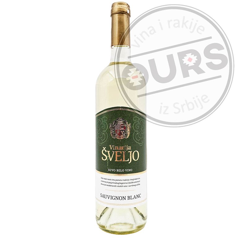 Šveljo Sauvignon Blanc 2021 0,75L