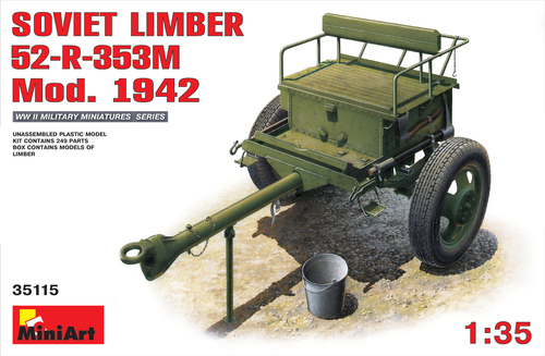 MiniArt 35115 Soviet Limber 52-R-353M Mod.1942