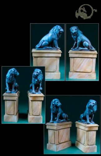 El Viejo Dragon ARQ04 Ornamental Lions