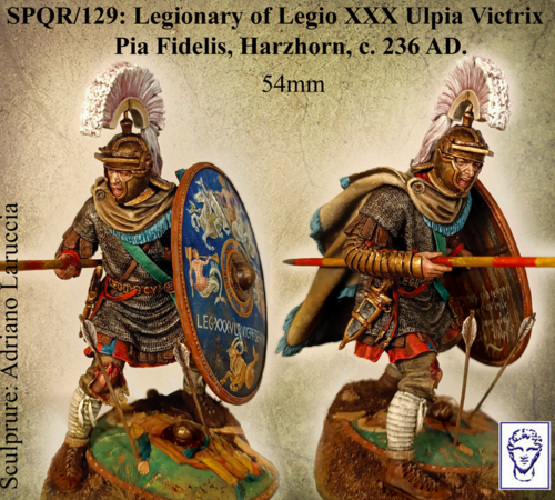 Alexandros Models SPQR-129 Legionary of Legio XXX Ulpia Victrix Pia Fidelis, 236aD