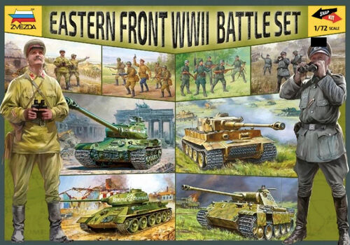 Zvezda 5203 Eastern Front WWII Battle Set