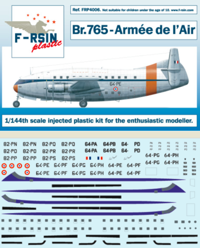 F-RSIN P4006 Bréguet Br.765 - Armée de l'Air