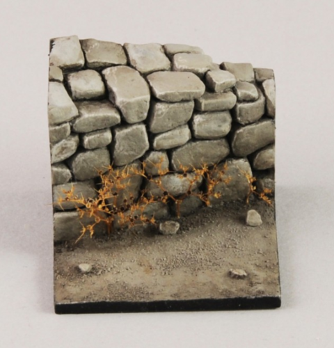 Royal Model di R. Reale 870 Base with stone wall (cm 3,5x3,5