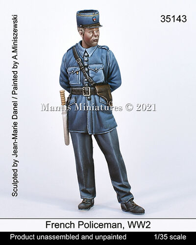 Mantis Miniatures 35143 French Policeman (WW2 era)