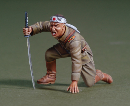 DEF Model DO35033 WWII Japanese Officer 'Banzai Attack'