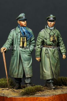 Alpine Miniatures 35138 Panzer Officer 1 Pz. Div. Set (2 figs)