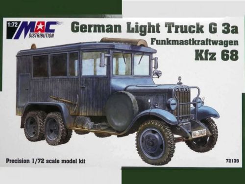 MAC 72139 German Light Truck G 3a Funkmastkraftwagen Kfz 68