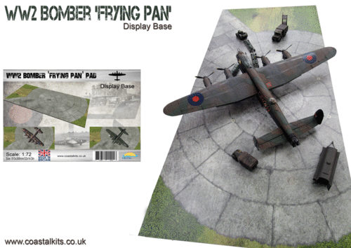 Coastal kits S3701-72 WW2 Bomber Frying Pan Pad 810 x 368mm