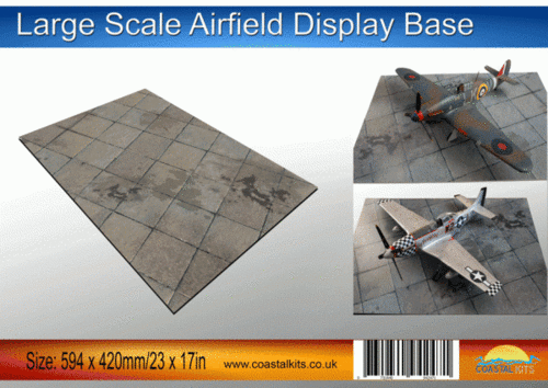 Coastal kits S900-24 1:24 Large Scale Airfield Display Base 594 x 420mm